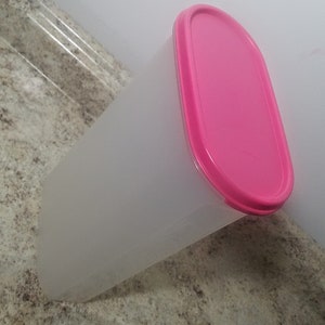 Tupperware Modular Mates Oval 5 Storage Container 1615 with | Etsy