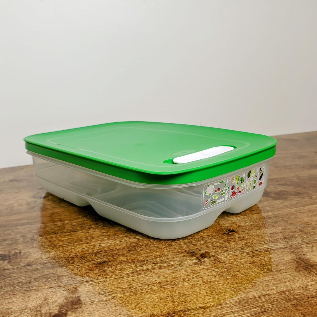 Tupperware Fridge Smart Vegetable Food Storage Crisp-it 1 3/4 Qt ...