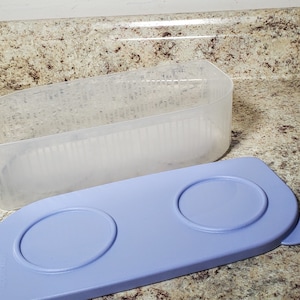 Tupperware Fresh N Cool Refrigerator Container Blueberry Mist 5746 - Etsy