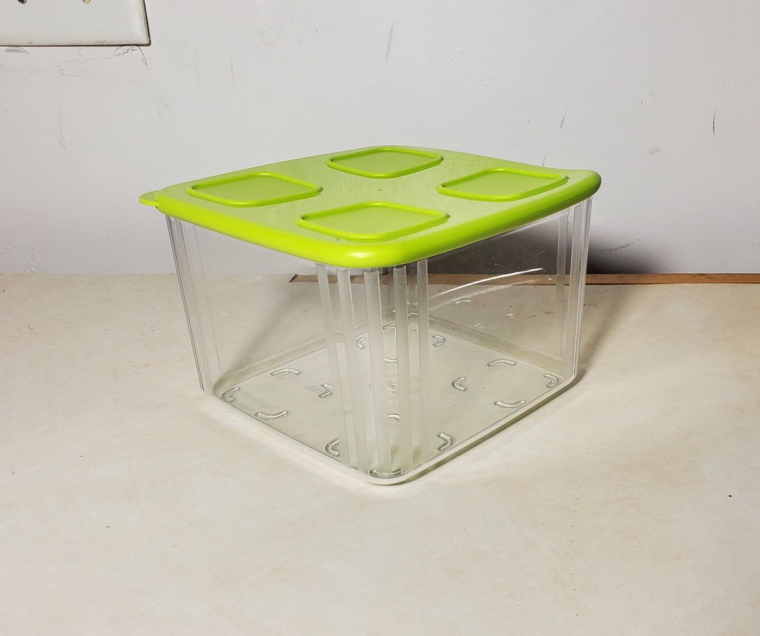 Tupperware Clearmates 3352 Clear Mates Square Modular Storage Container ...
