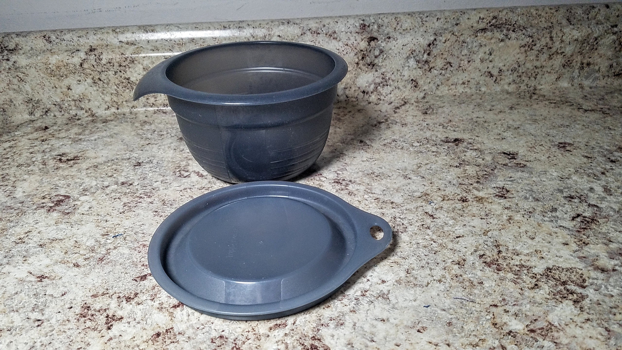 Tupperware Prep Essentials Mini Mixing Bowl 4971 Dark Grey | Etsy