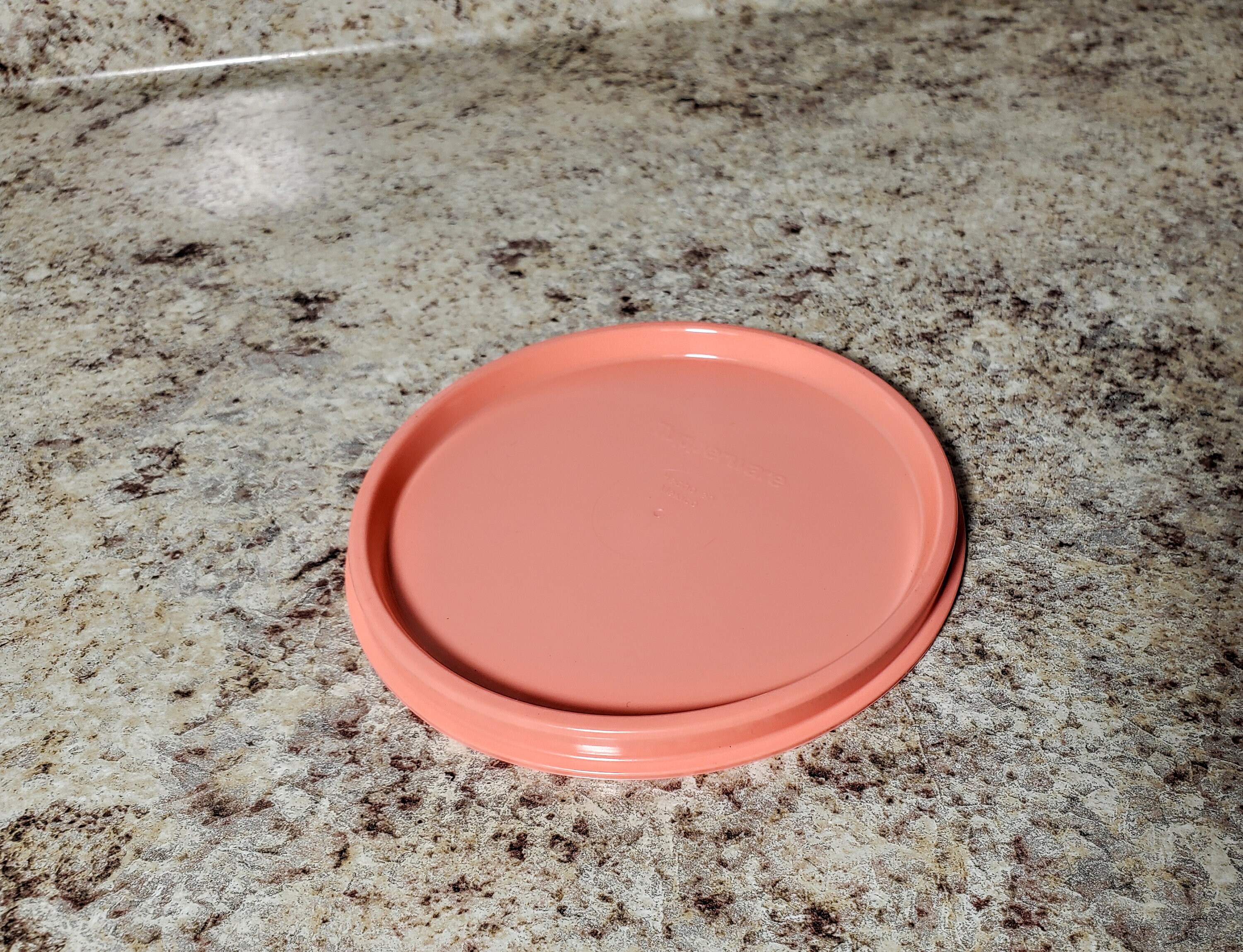 Tupperware 5227 Replacement Seal Lid Peach a Tab Lid for Hamburger ...