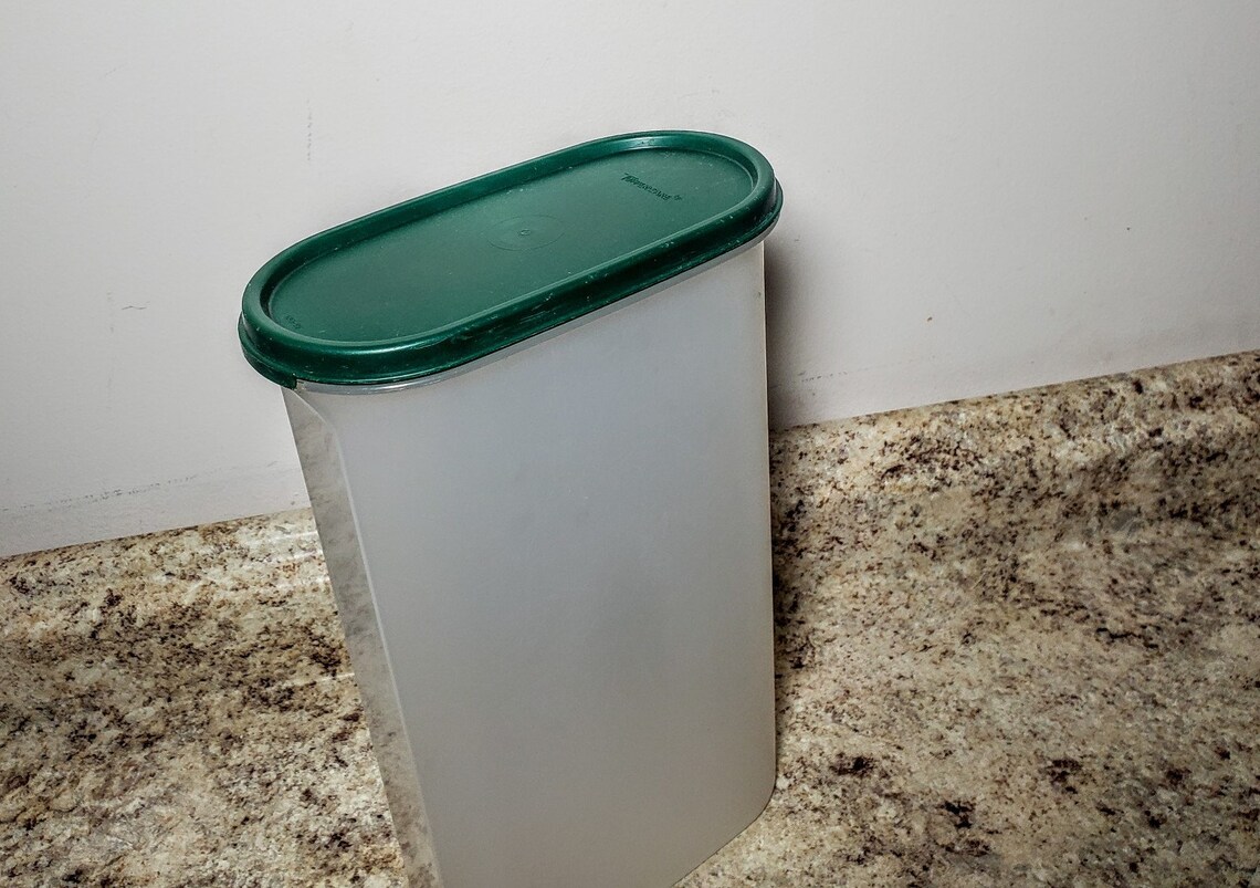 Tupperware Modular Mates Oval 5 Storage Container 1615 With - Etsy