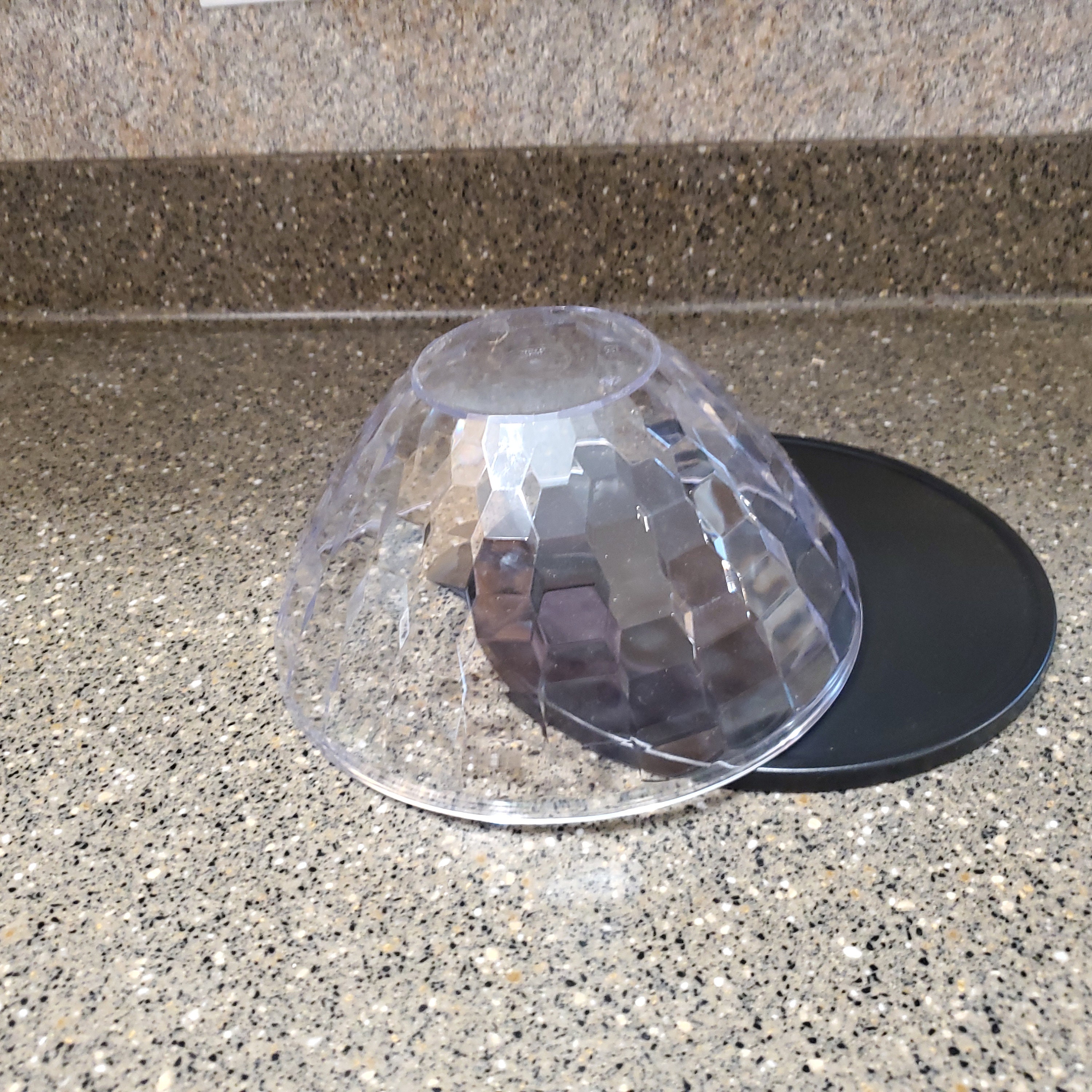 Tupperware Ice Prisms Serving Bowl Clear 9 2L Excellent Condition 5753 ...