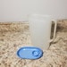 TUPPERWARE Slim Line 2 Quart Refrigerator Pitcher 2009 Blue Flip Lid - Etsy