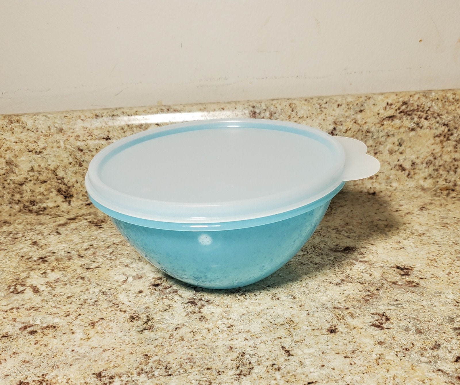 Tupperware Wonderlier Pastel Blue Bowl 234 With Clear Seal - Etsy