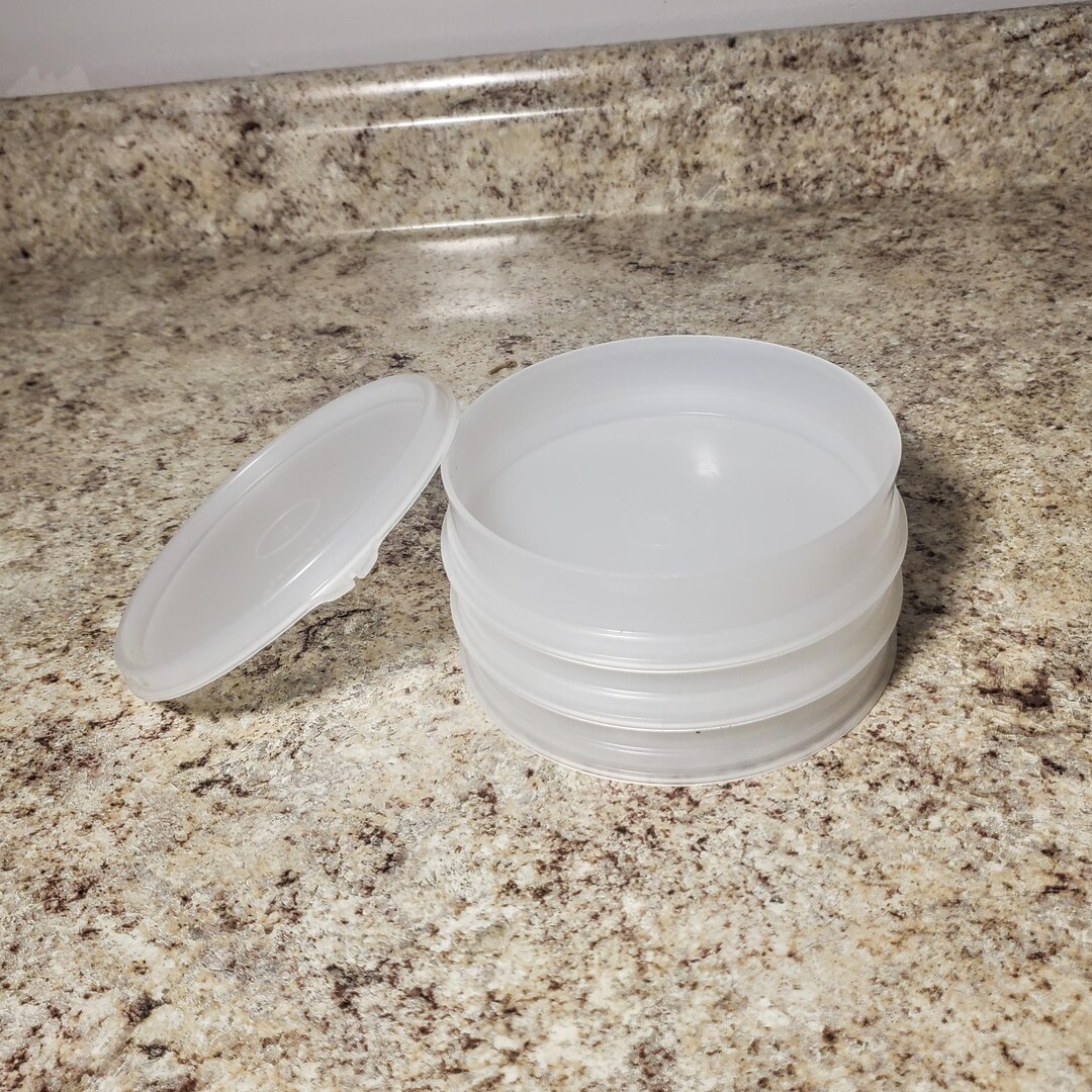 Tupperware 5" Hamburger Press Stack Freeze Keepers #1927 W/ Seal #1928 ...