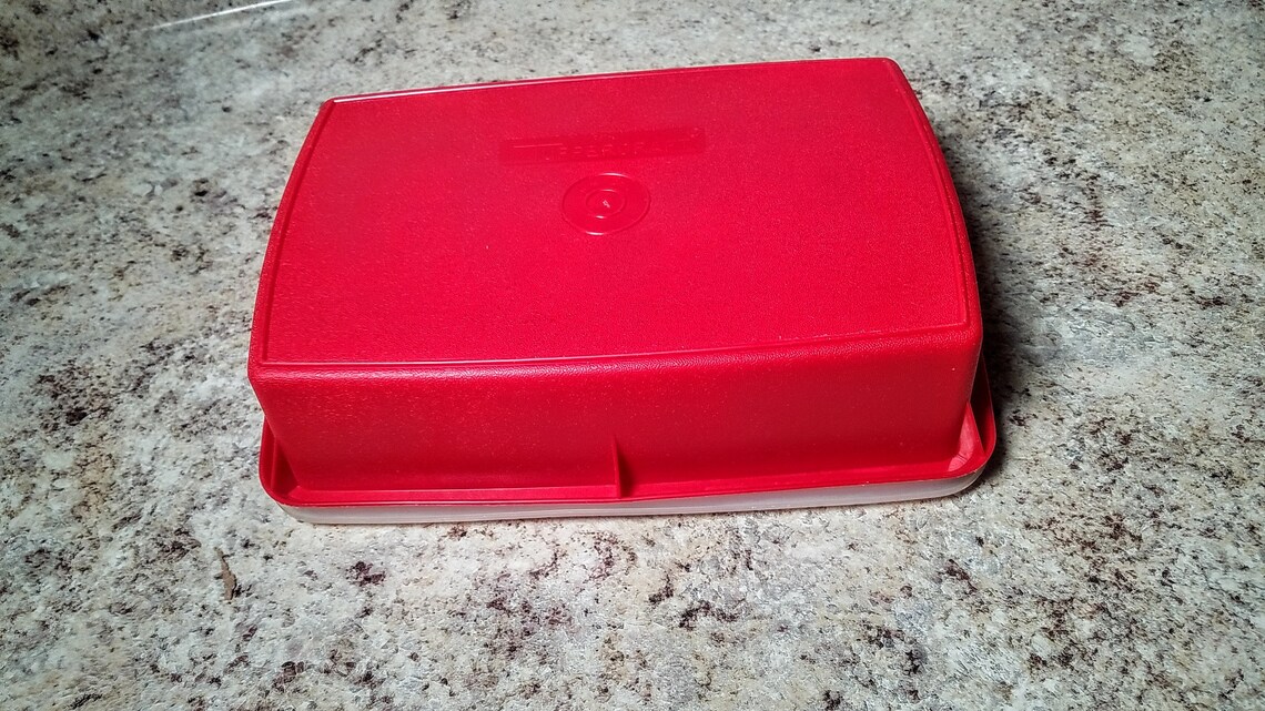 Tupperware Tuppercraft 3 Pc.divided Craft Hobby Container | Etsy