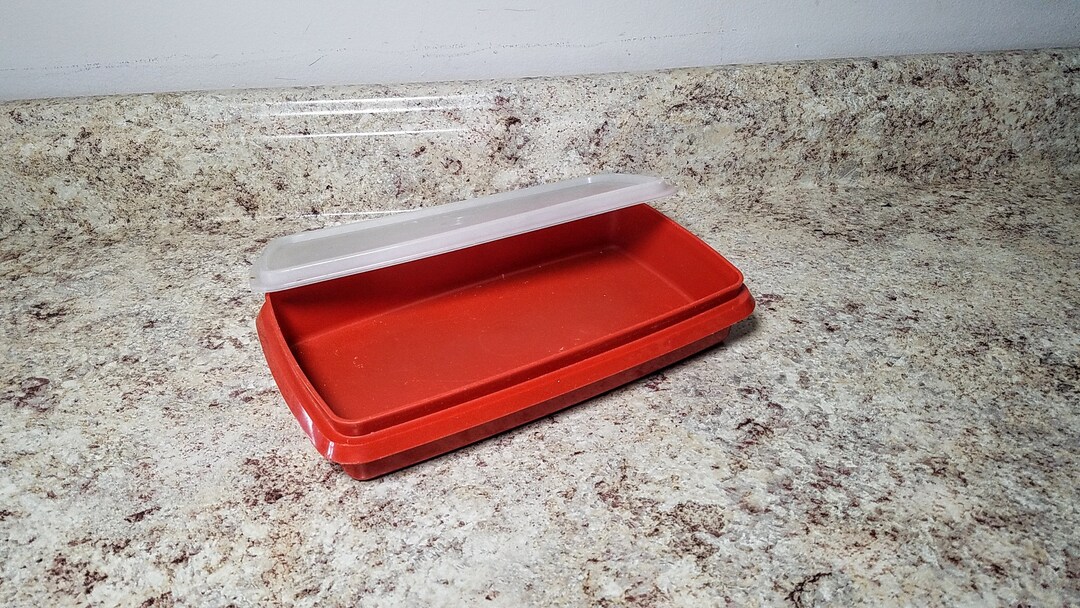 Tupperware Vintage Deli Keeper Paprika 816 Container With - Etsy