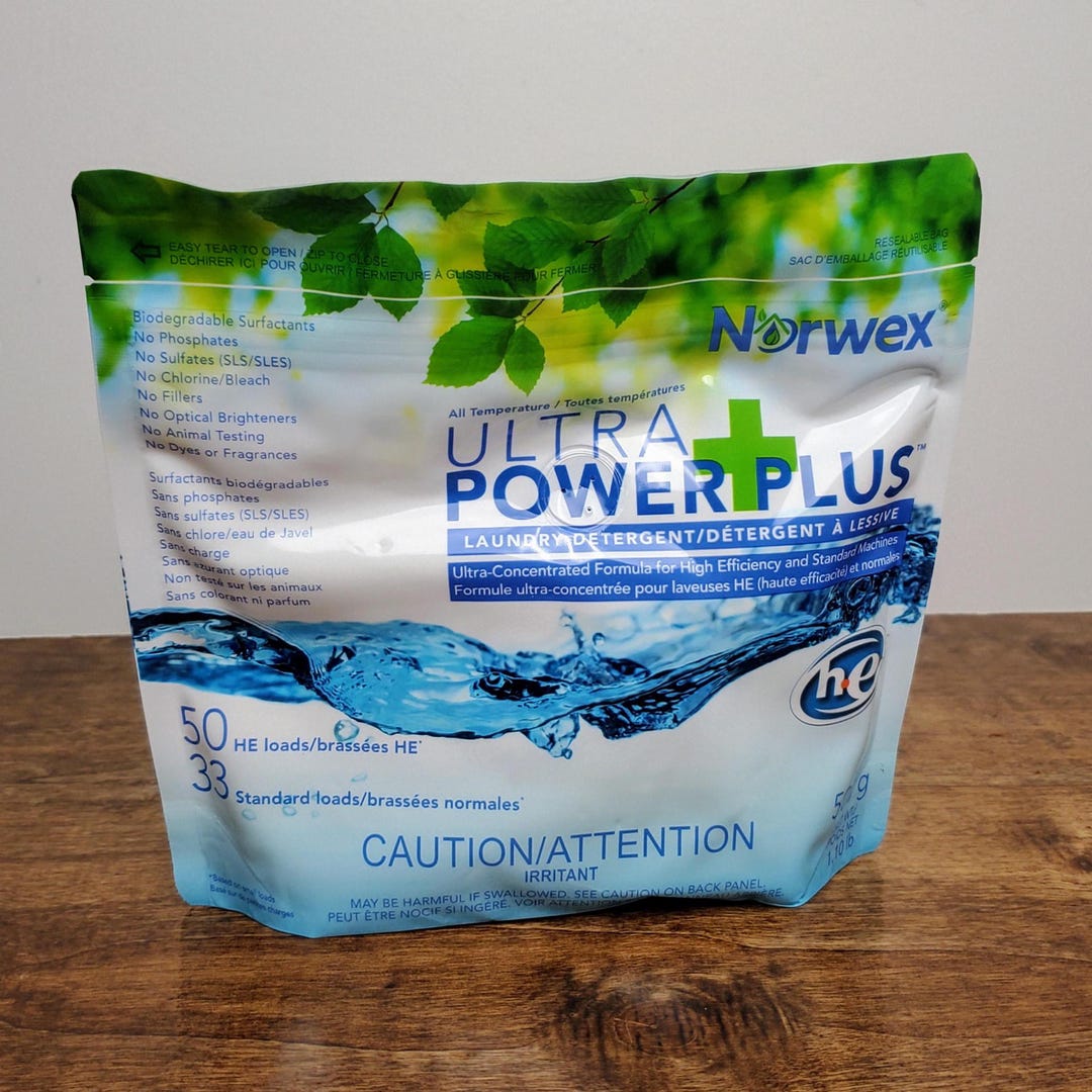 Norwex Nontoxic Ultra Power Plus Laundry Soap 500 Gram 1 .10 Lb - Etsy