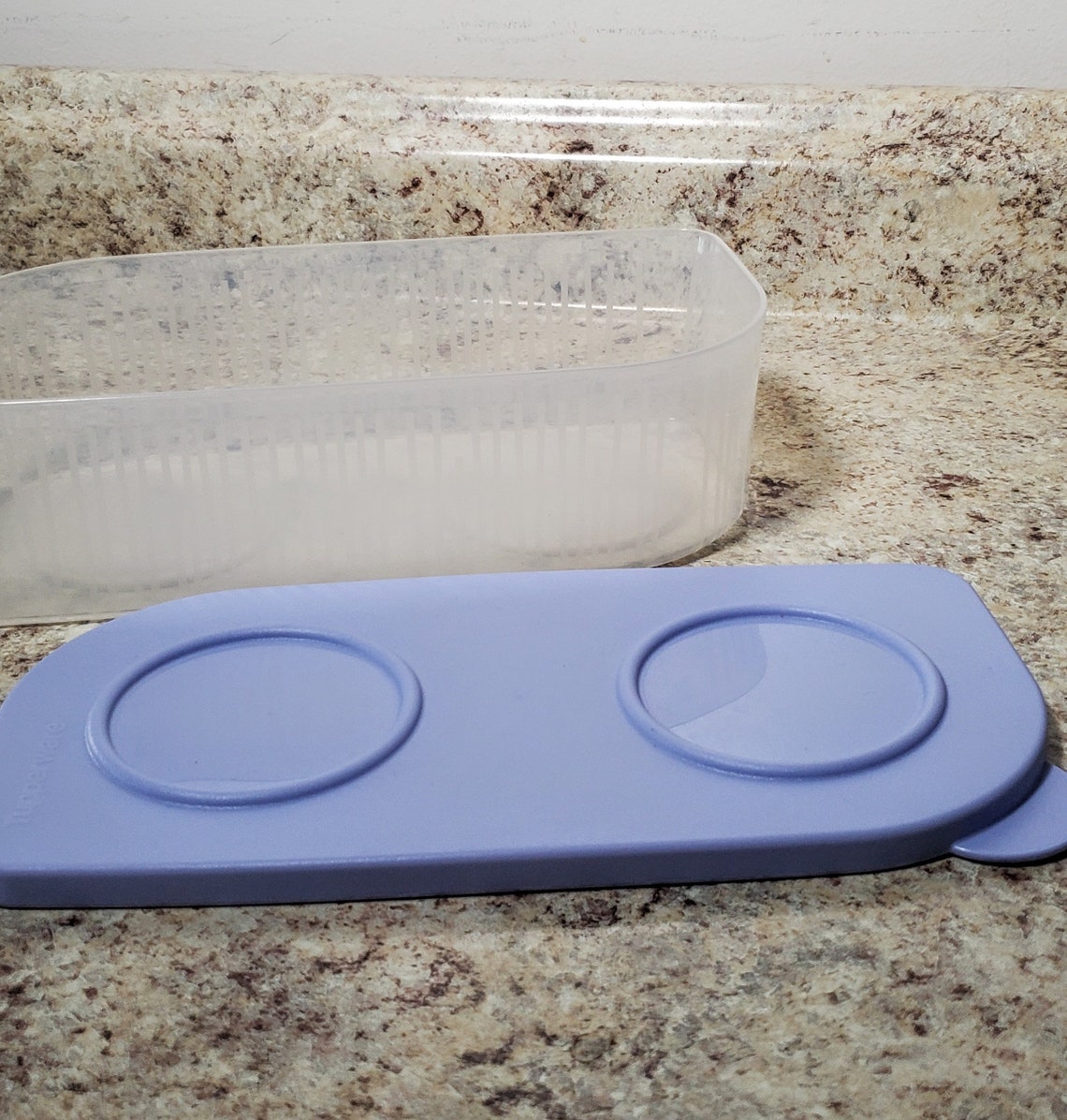Tupperware Fresh N Cool Refrigerator Container Blueberry Mist - Etsy