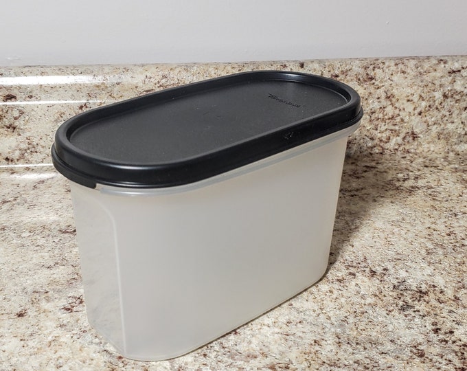 Tupperware Modular Mates Oval 4 Storage Container 1614 With White Lid 9 ...