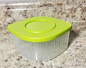 Tupperware Fresh N Cool 2 Cup Storage Containers New Teal Blue 5056 - Etsy