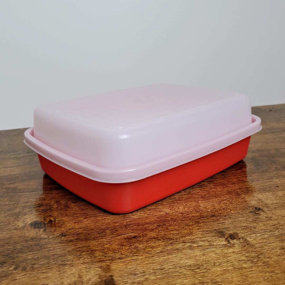 Tupperware JR Season-n-serve Marinade Container Paprika Red #1519 ...