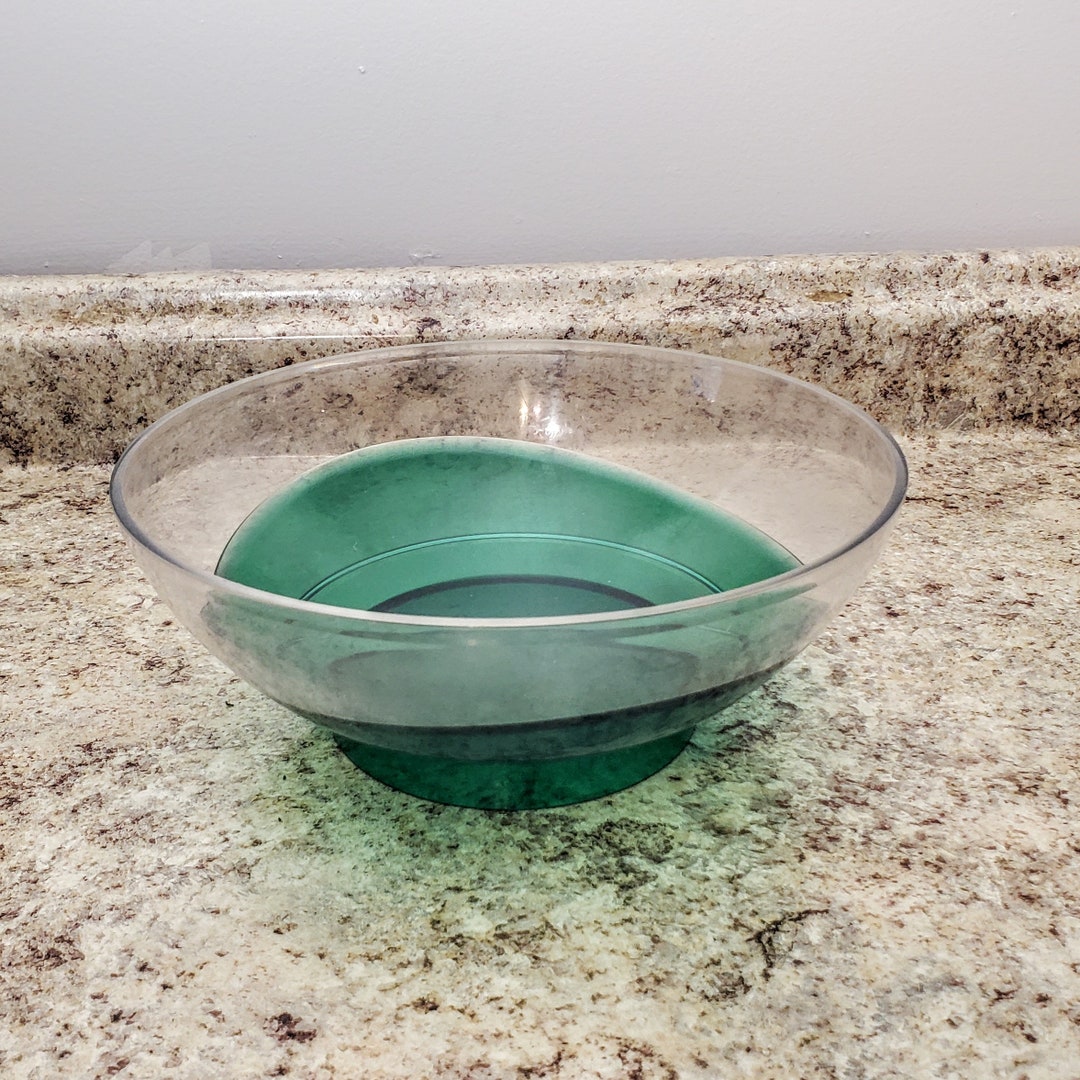 Tupperware Green Sheerly Elegant Acrylic 6-1/3cup Serving Bowl & Lid 4817 NO LID - Etsy