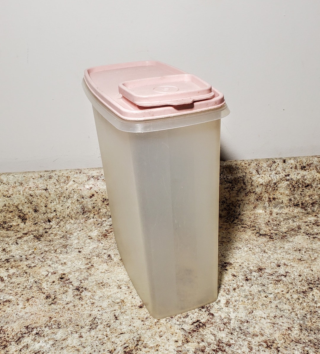Tupperware Large Cereal Keeper Food Container Storage Pour All #1588 ...