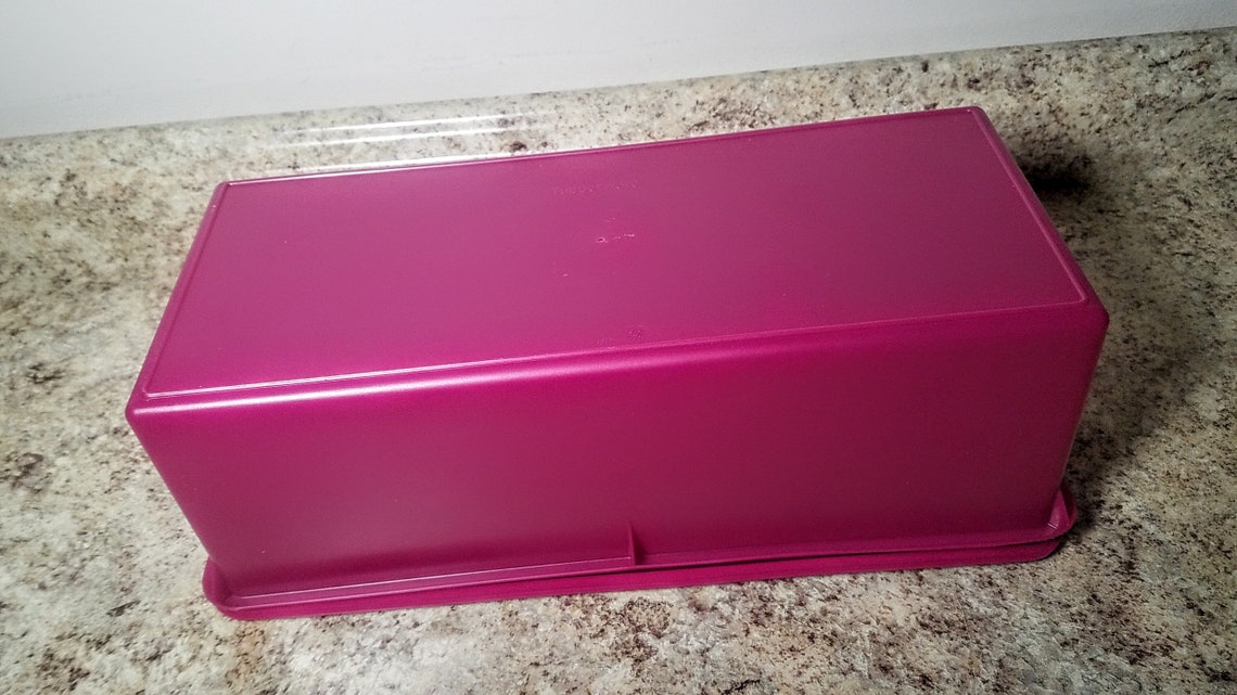 New Tupperware Jumbo Bread Server Keeper Storage Container - Etsy