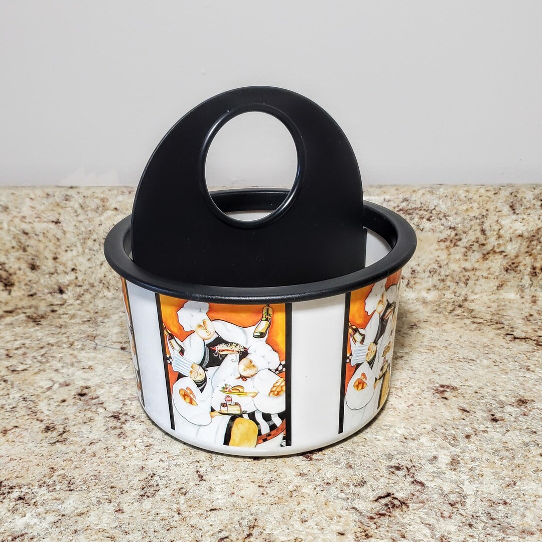 Tupperware High ‘N Dry Caddy FAT CHEF Jennifer Garant Bath Kitchen ...