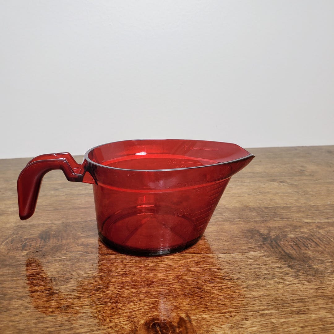 Tupperware Micro Pitcher Measuring 1 Cup Microwave Safe Acrylic #5101 ...