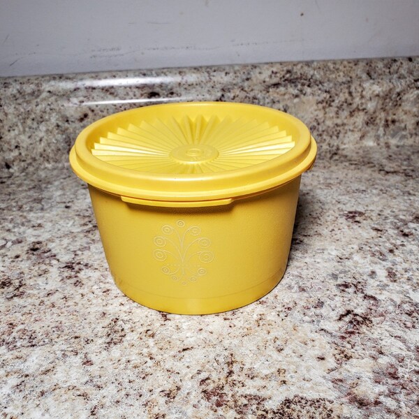 Yellow Tupperware - Etsy