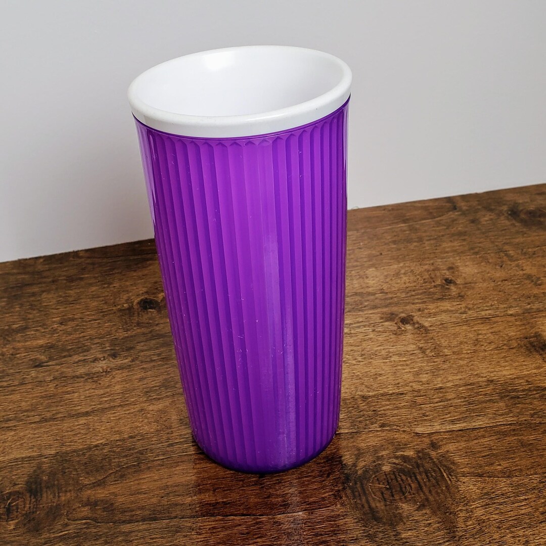 Tupperware Insulated Purple Tumbler NO Lid 24 Oz 3329 - Etsy