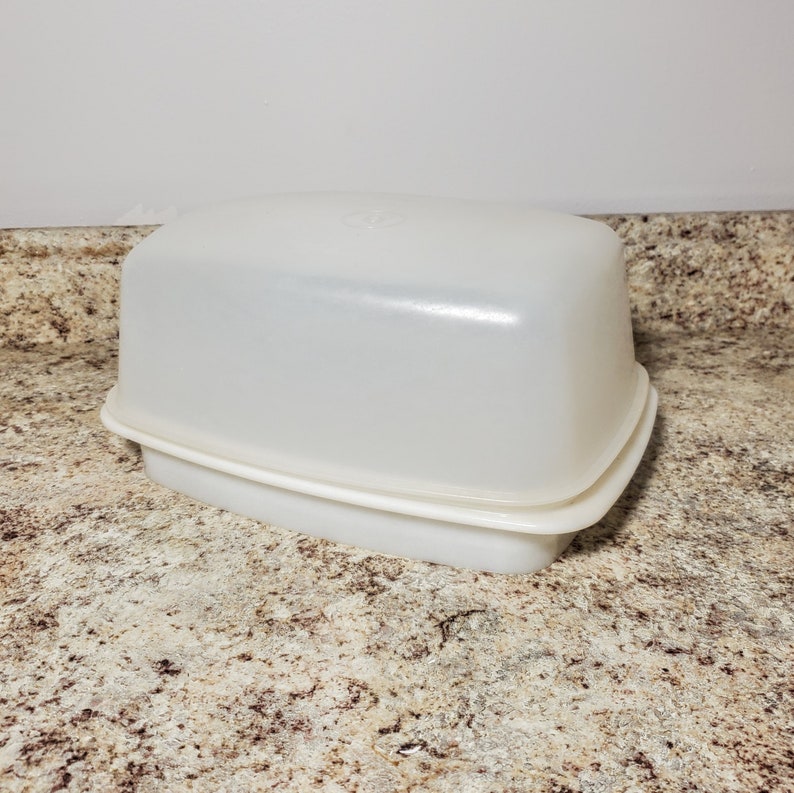 Vintage Tupperware Sheer Flavor Saver Chicken Ham Meat Keeper 857 Lid ...