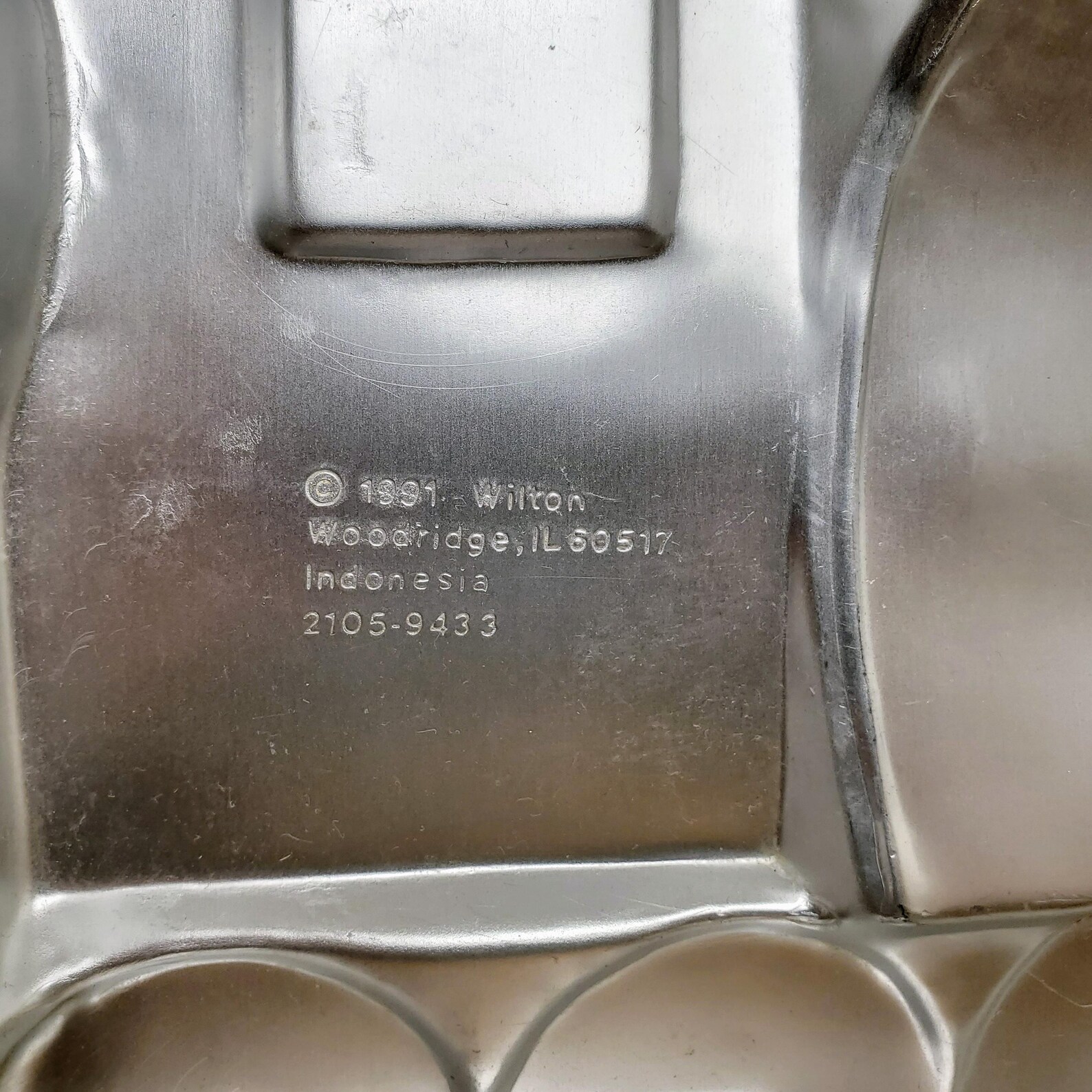 1991 Wilton 2105-9433 Train Birthday Locomotive Cake Party Pan Mold ...