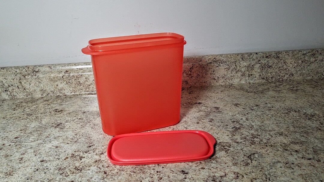 Tupperware MODULAR MATES Oval Set Airtight Seals Watermelon - Etsy
