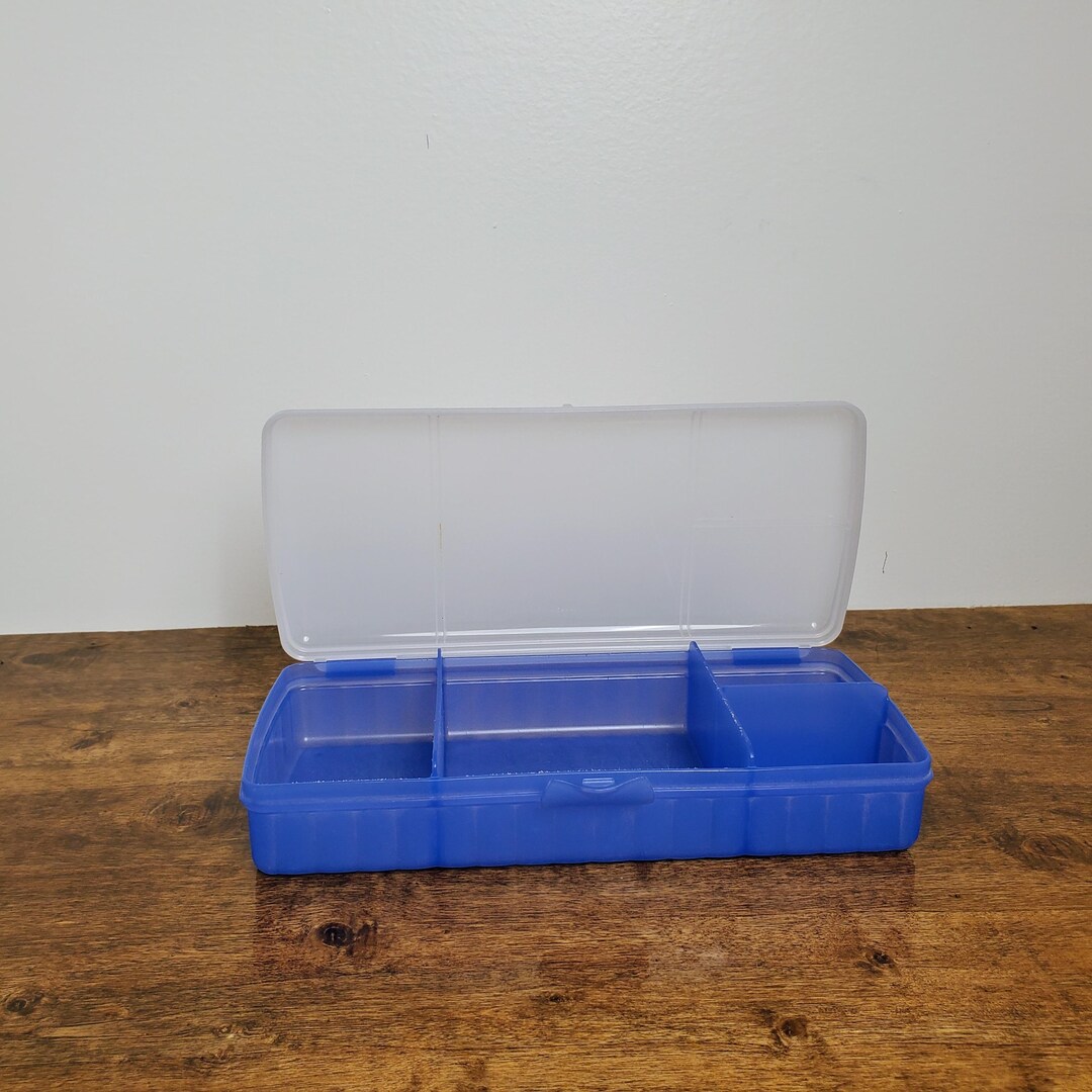 Tupperware Lunch N Things Divided Container Craft Storage Organizer ...