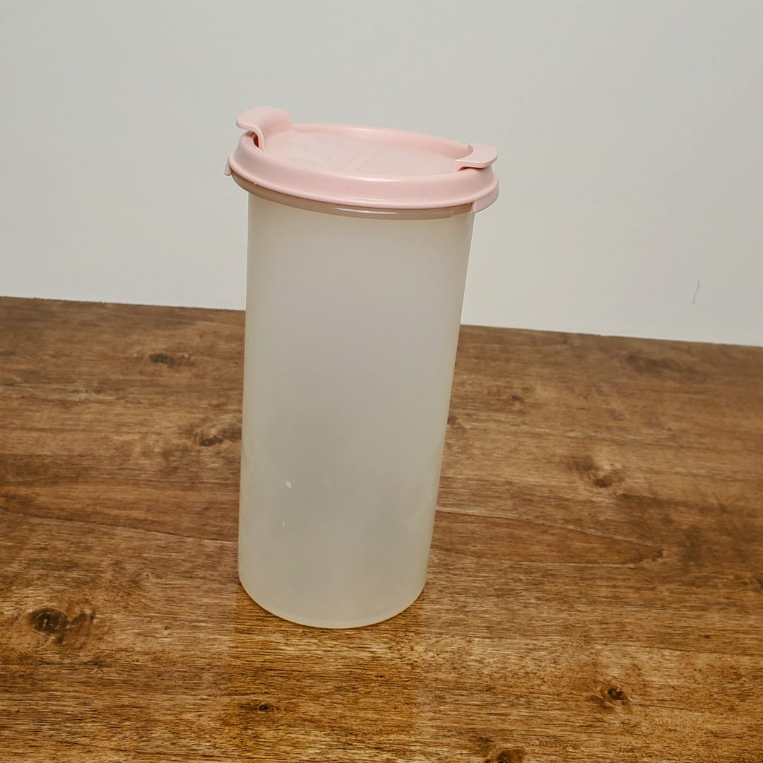 Tupperware 1641 22oz Pour Shake Modular Mate Spices Shaker Pink Lid ...