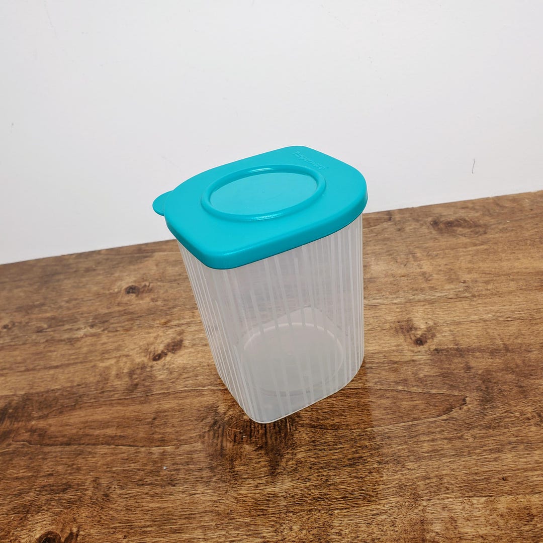 Tupperware Fresh N Cool 4 Cup Refrigerator Storage Containers New Teal ...