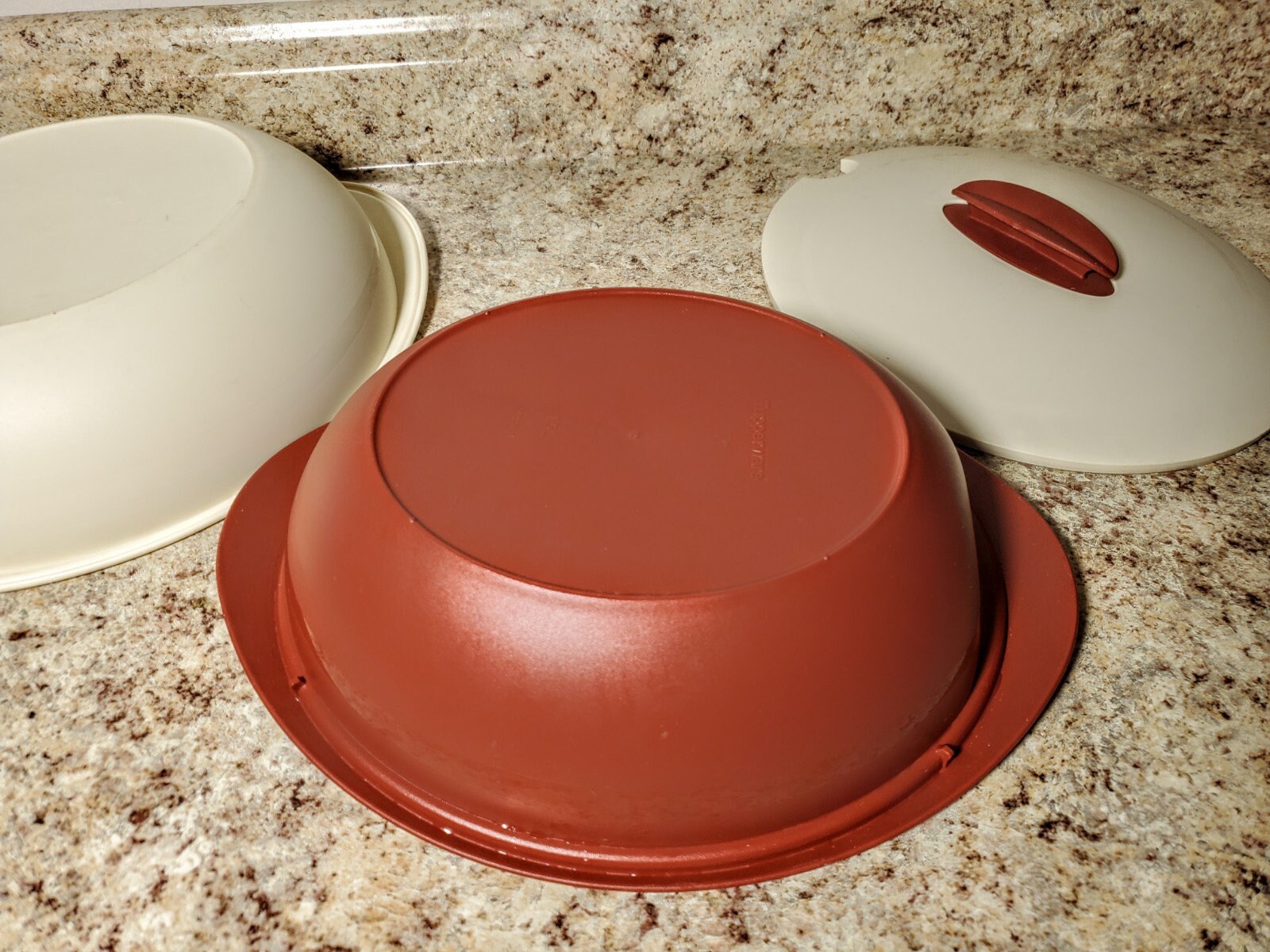 Vintage Tupperware 2.1 Litre 5006 Oval Insulated Microwave Cooker ...