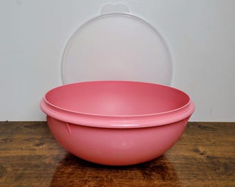 TUPPERWARE Fix N Mix Mixing 26c Huge Bowl Salad Bread Dough Green - Etsy