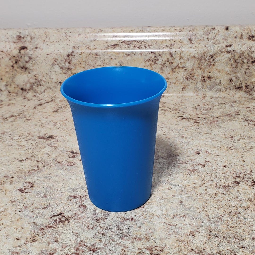 NEW Tupperware Blue 7 Oz. Bell Tumbler Cups Unbreakable 109 - Etsy
