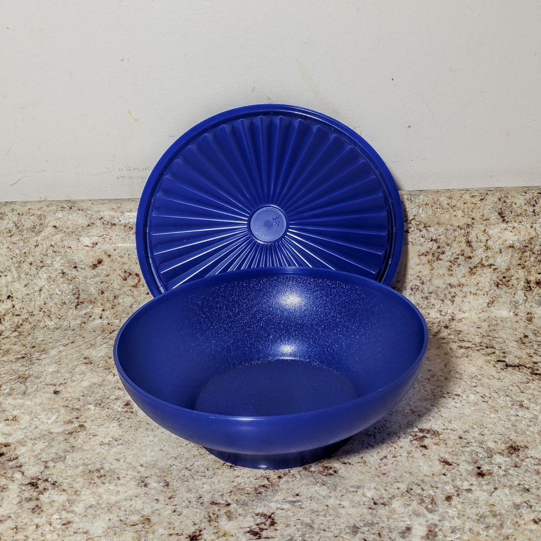 Tupperware Blue Classic Servalier Salad Cereal 16 Oz Bowls - Etsy