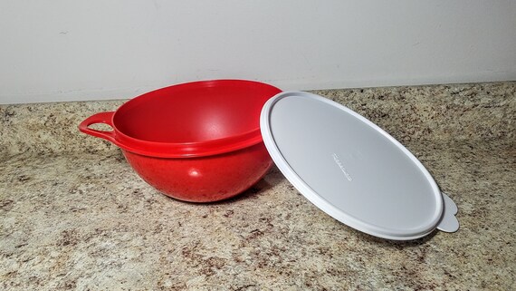 TUPPERWARE New THATSA BOWL Jr 12 Cup Chili Red Air Tight | Etsy