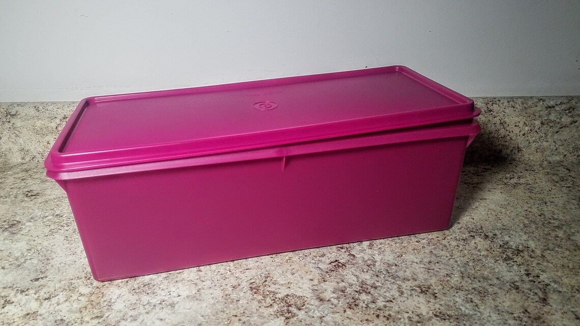 New Tupperware Jumbo Bread Server Keeper Storage Container - Etsy