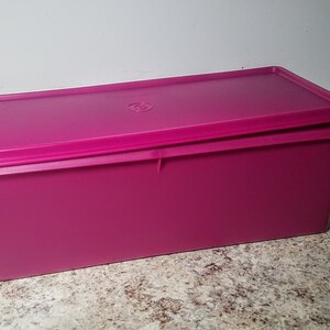 New Tupperware Jumbo Bread Server Keeper Storage Container - Etsy