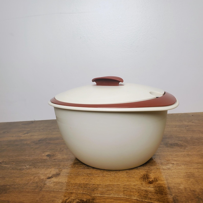 Tupperware Microwave Maroon Insulated Heat Serve & Store Bowls 4995 - Etsy