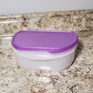 Tupperware Fridge Half Lunch Stackables Containers Clear Raspberry ...