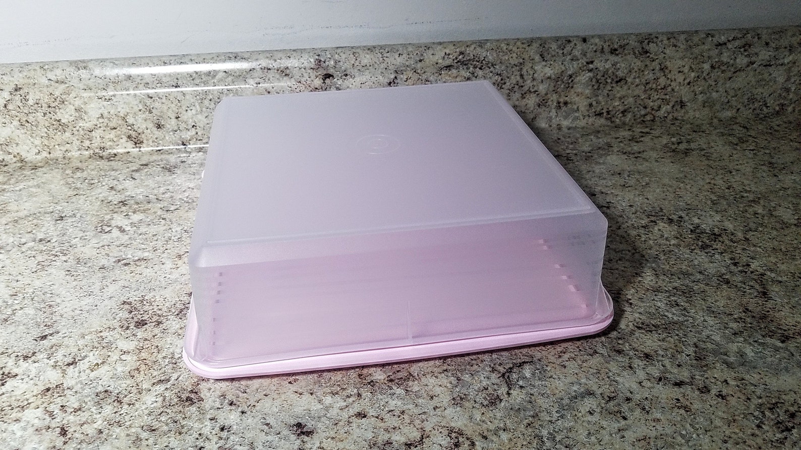 Tupperware 9 Inch SQUARE SNACK STOR Store Container Clear - Etsy