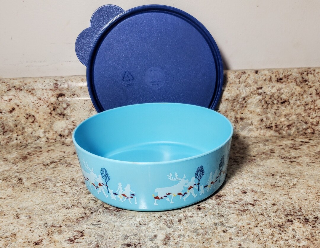Tupperware Disney Frozen II Elsa Wonders Bowl New Blue 3673 - Etsy