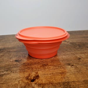 TUPPERWARE Flat Out 3 Cup 700 ML Collapsible Bowl #5452 With Seal ...