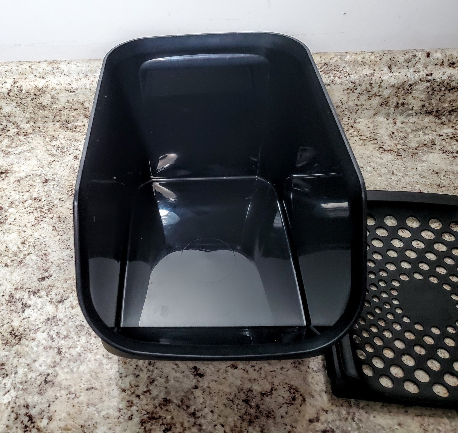 Tupperware 4013 Modular Mates Smart Black Garlic & Onion Storage ...