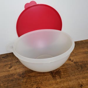 Tupperware 32 Cup Wonderlier Large Sheer Thatsa Bowl With Seal 2539 New ...