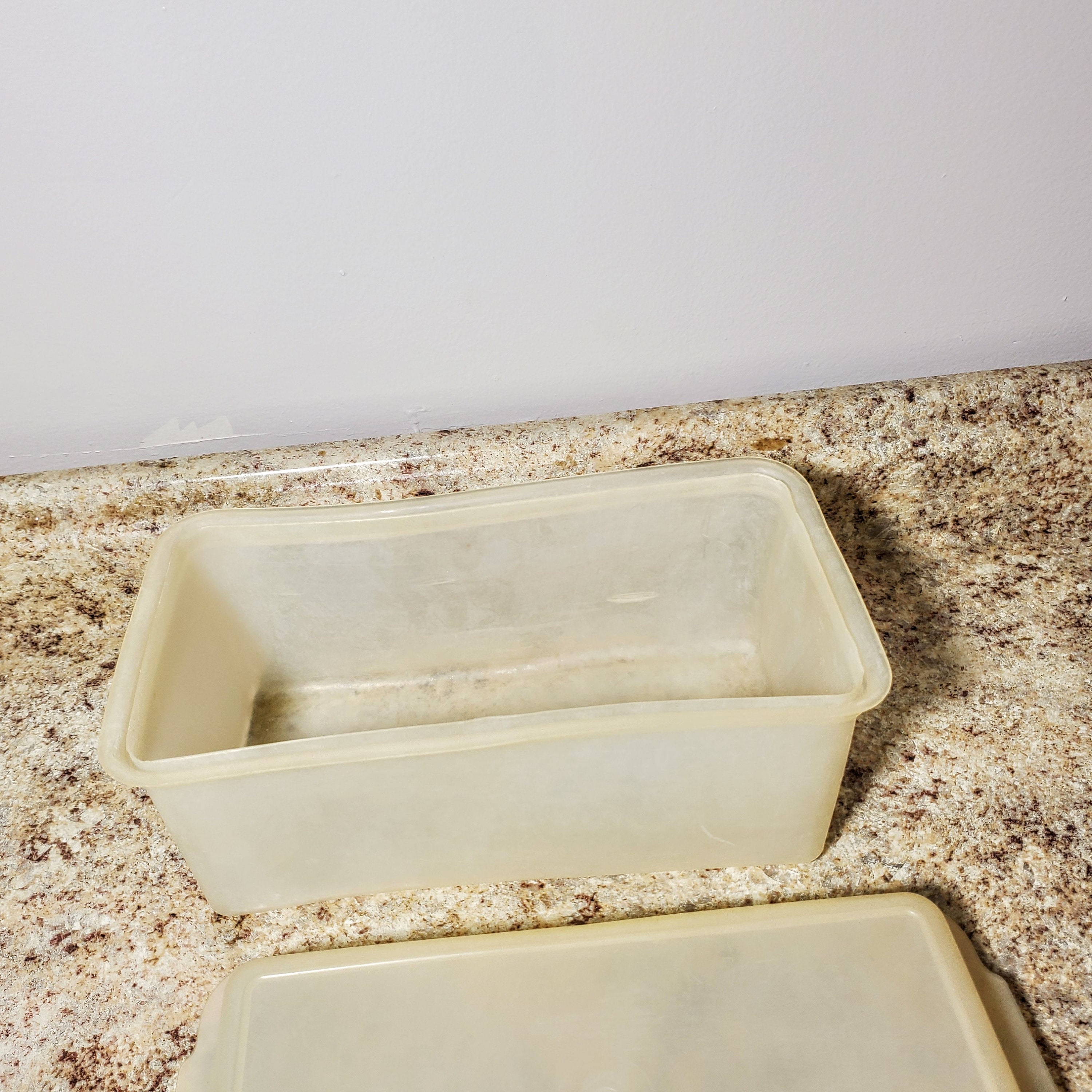 AS IS Tupperware Sheer Bread Loaf Keeper Rectangle Box Storage ...