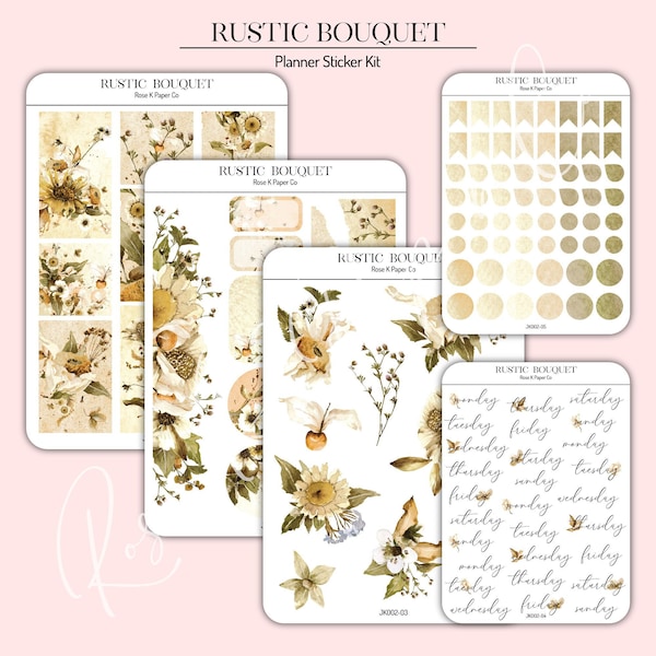 Journal Stickers - Etsy UK