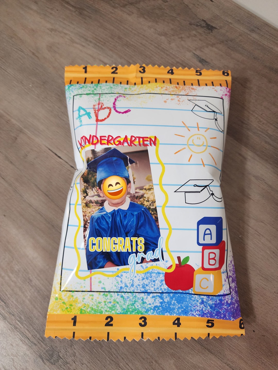 Customized Graduation Chip Bags - Etsy