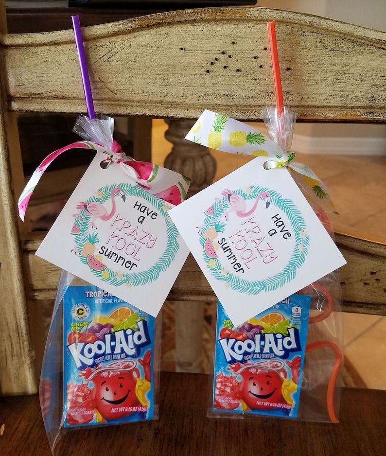 SUMMER GIFT TAG - Have a Krazy Kool Summer! - Etsy