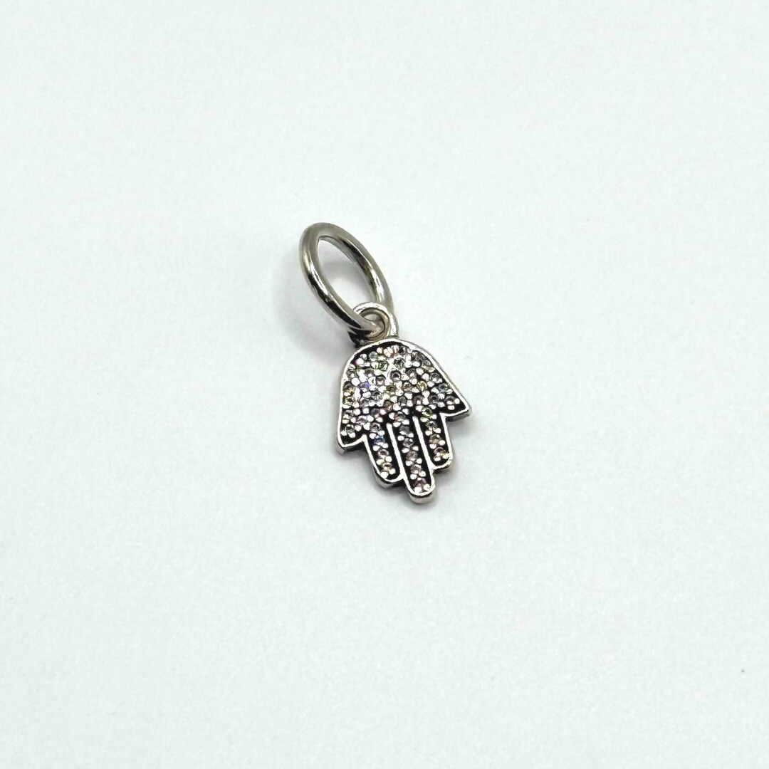 Authentic Pandora Hamsa Hand Dangle Charm - Symbol of Protection - Etsy
